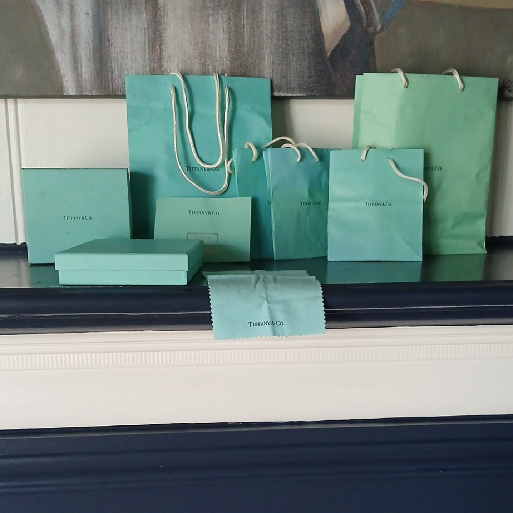 Assorted Tiffany & Company Vintage Bags And Boxes - Gem